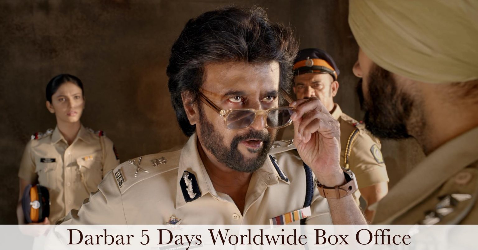 Darbar 5-day collection worldwide and Tamil Nadu Box Offic