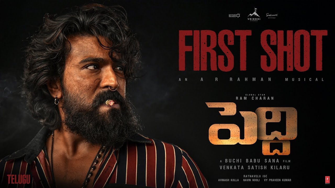 Peddi First Shot Glimpse (Telugu) | StudioFlicks