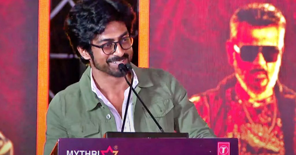 Arjun Das Thanks Ajith Kumar for Recommending Him to Aadhik ...