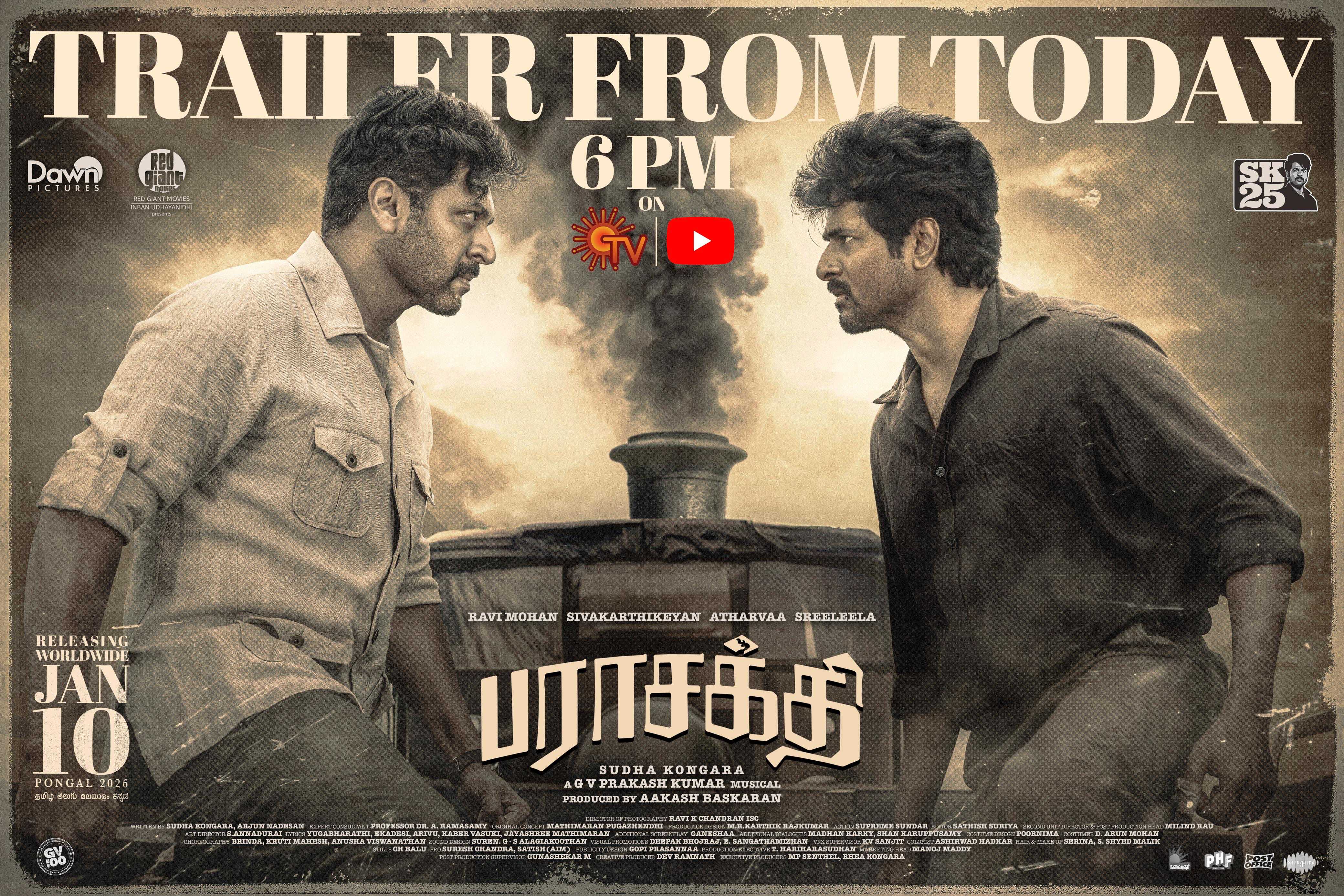 Parasakthi (2026) | Cast & Crew, Release Date, Images, OTT | StudioFlicks