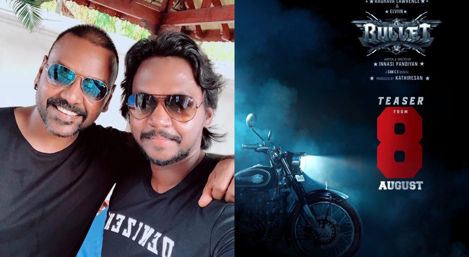 Raghava Lawrence’s Brother Elvin Hero Debut in Bullet | StudioFlicks