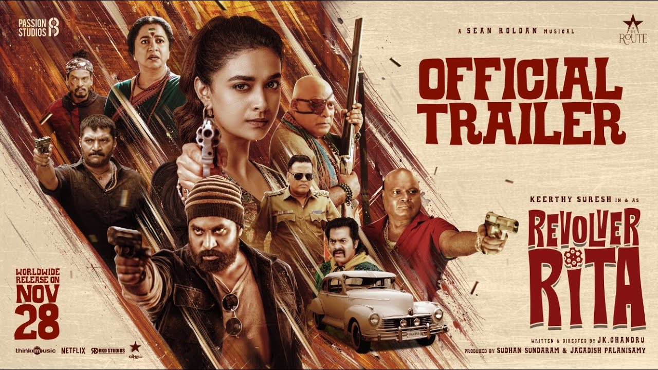 Revolver Rita Trailer ft. Keerthy Suresh, Radhika is out now!